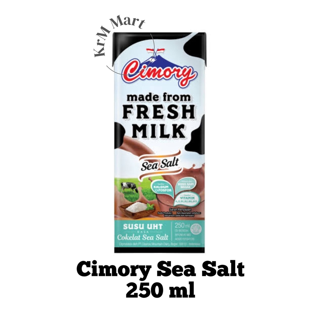 Jual Cimory Susu UHT Sea Salt 250 ml coklat cokelat 250ml fresh milk ...