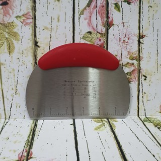 Jual stainless oval dough cutter / alat potong adonan kue roti | Shopee ...