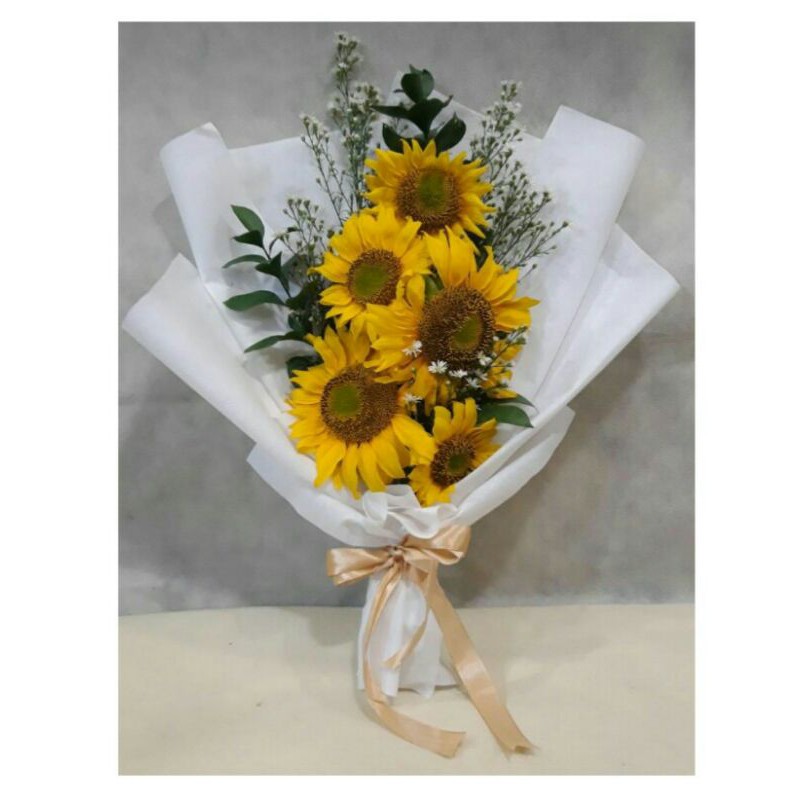 Jual Buket Bunga Matahari Asli, Buket Bunga Wisuda, Buket Sunflower, Buket Anniversary Murah ...