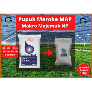 Jual Pupuk Meroke MAP Makro Majemuk NP Nitrogen 12% Phospat 61% Repack ...