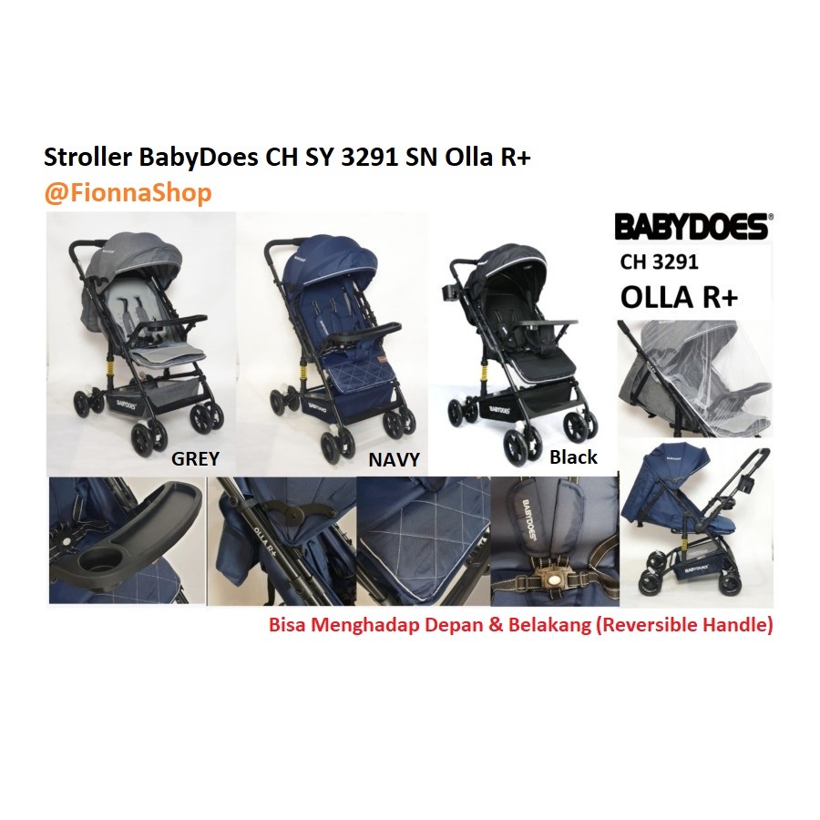 Jual Stroller BabyDoes HOLA OLLA / OLLA CX / OLLA+ / OLLA R+ Baby Does ...