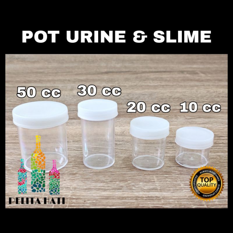 Jual POT URINE/ SLIME/ SALEP/ OBAT 20CC HARGA DISTRIBUTOR | Shopee Indonesia