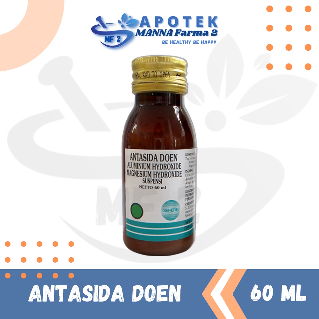 Jual ANTASIDA DOEN SIRUP ISI 60 ML Indonesia|Shopee Indonesia