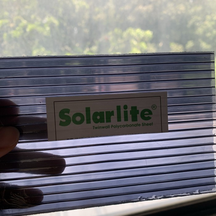 Jual Atap Polycarbonate Solarlite 5 mm 1 roll x 2.1 Meter x 11.8 Meter ...
