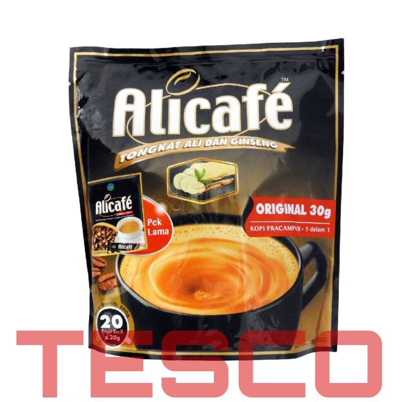 Jual Alicafe Tongkat Ali dan Ginseng Ali Cafe 600gr Original Malaysia ...