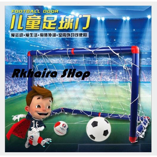Jual Gawang Portable Toys Mainan Anak Cowo Gawang Sepakbola Indoor ...