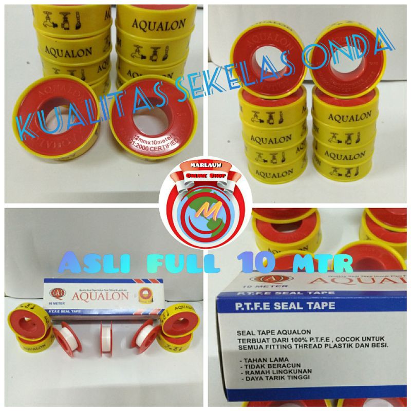 Jual Seal tape sealtape sil tip kran pipa paralon pvc besi (sekelas ...