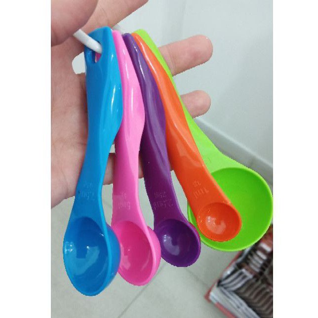 Jual Sendok ukur / sendok takar / takaran tepung (set) | Shopee Indonesia