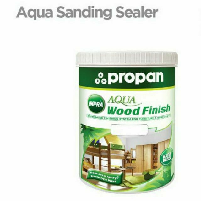 Jual CAT KAYU PROPAN IMPRA AQUA SENDING SEALER ASS-941 1 LITER | Shopee ...