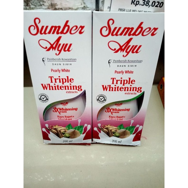 Jual SUMBER AYU TRIPLE WHITENING PEARLY 90ML | Shopee Indonesia