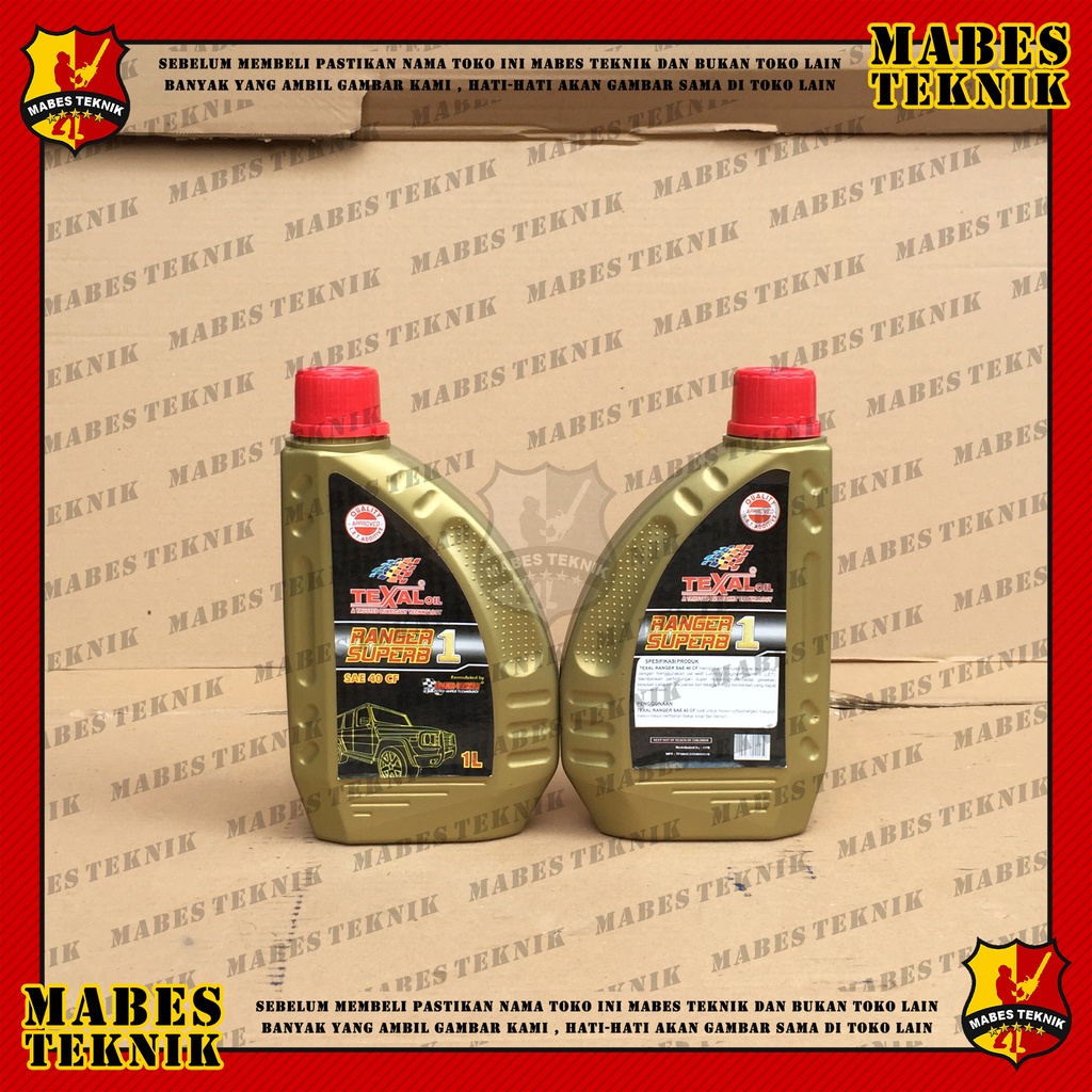 Jual OLI SAE 40 CF TEXAL 1L - RANGER SUPERB1 - OLI MESIN POTONG RUMPUT ...