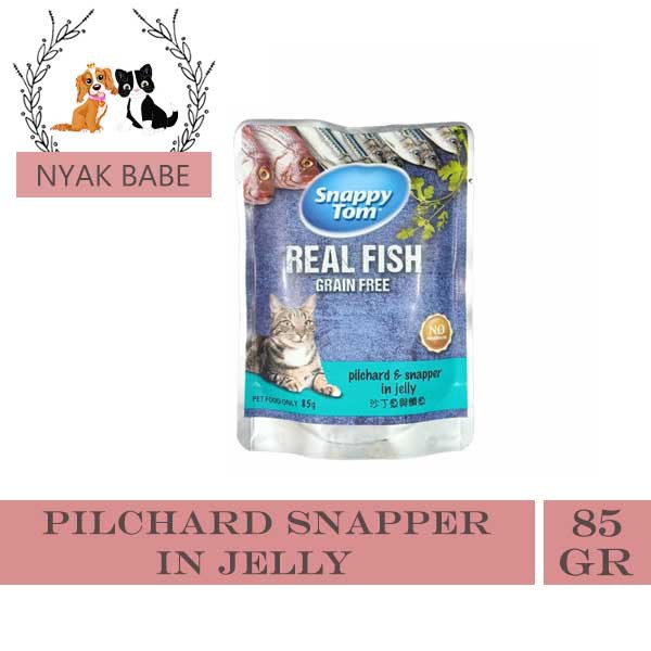 Jual Snappy Tom Pouch Pilchard Snapper In Jelly 85gr | Shopee Indonesia