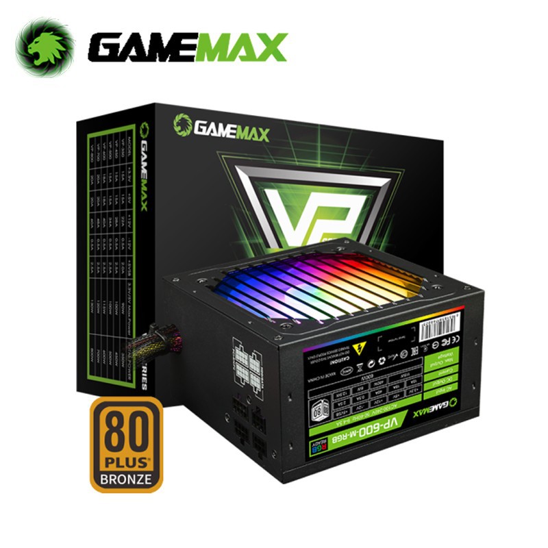 Jual PSU Gamemax VP 600 RGB - 600W (VP600) | Shopee Indonesia