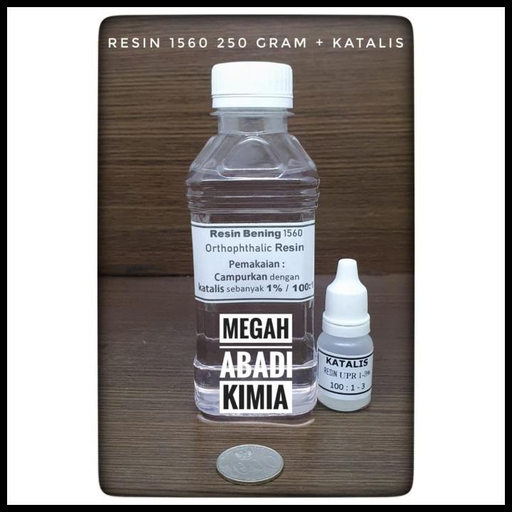 Jual Resin Bening 1560 Carbon Fiber 250 Gram + Katalis 12 Gram | Shopee ...