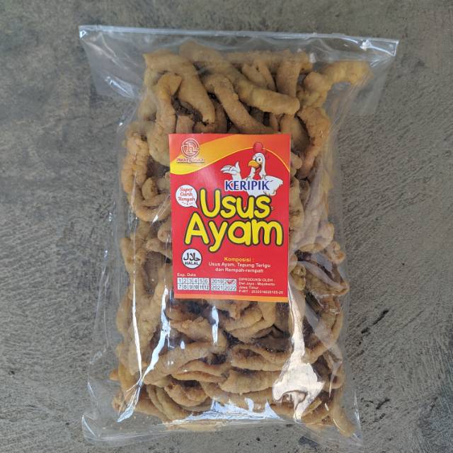 Kripik Usus Ayam Original 500 gr | Shopee Indonesia