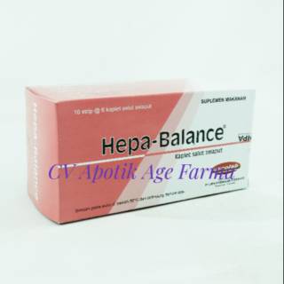 Jual Hepa Balance Caplet isi 60 atau Hepabalance (Escolab/Dipa ...