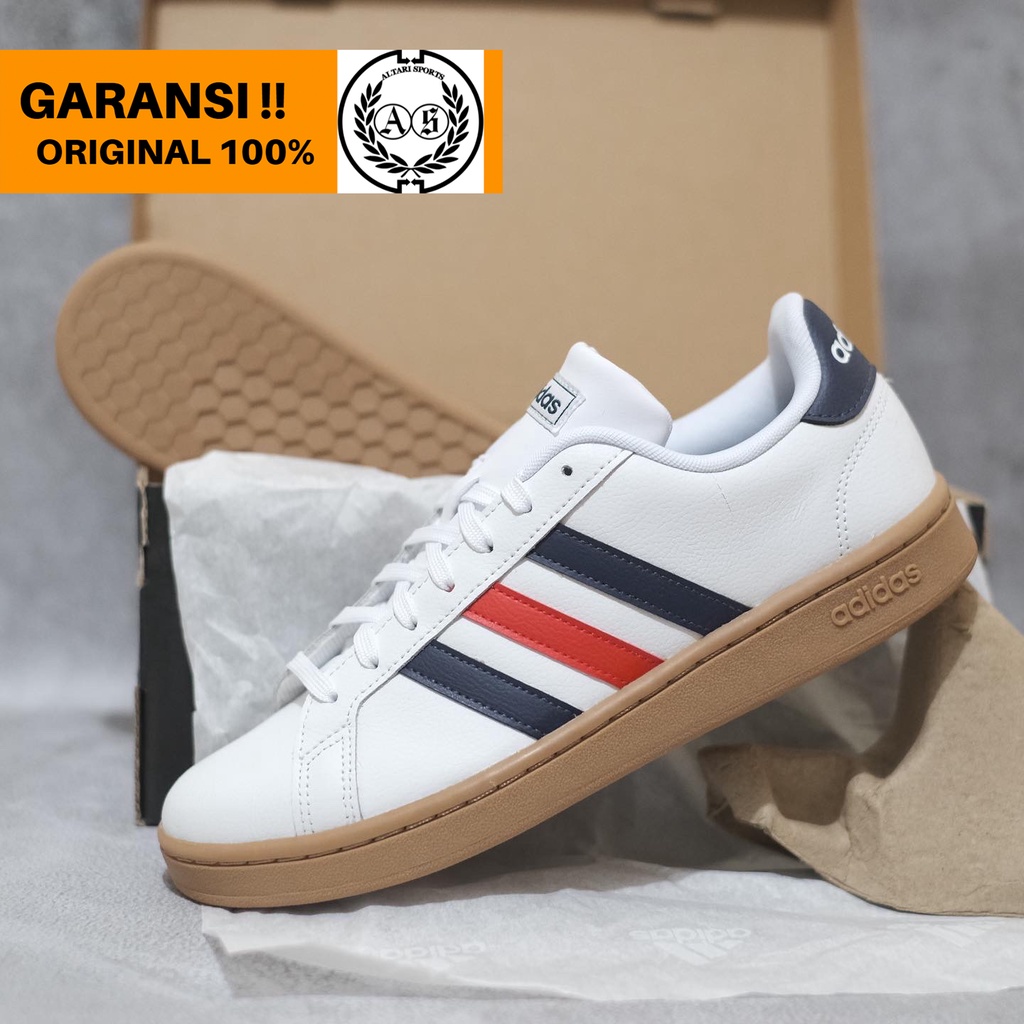 Jual SEPATU CASUAL SNEAKERS ADIDAS GRAND COURT ORIGINAL ASLI BNIB ...
