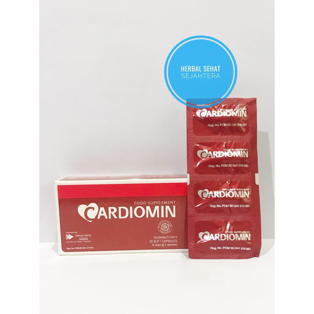 Jual CARDIOMIN Cardiomin Tablet / Kesehatan Jantung | Shopee Indonesia