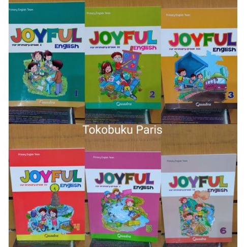 Jual Joyful english bahasa inggris sd kelas 1/2/3/4/5/6 quadra | Shopee Indonesia
