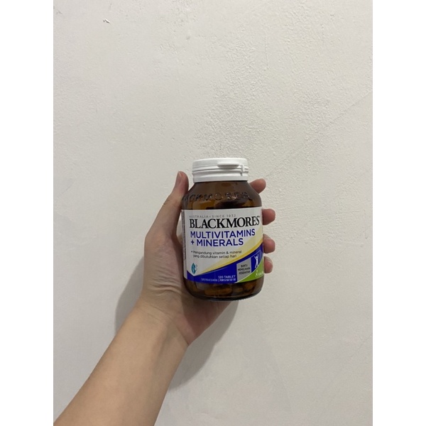 Jual Blackmores multivitamin dan minerals 120 tablet | Shopee Indonesia
