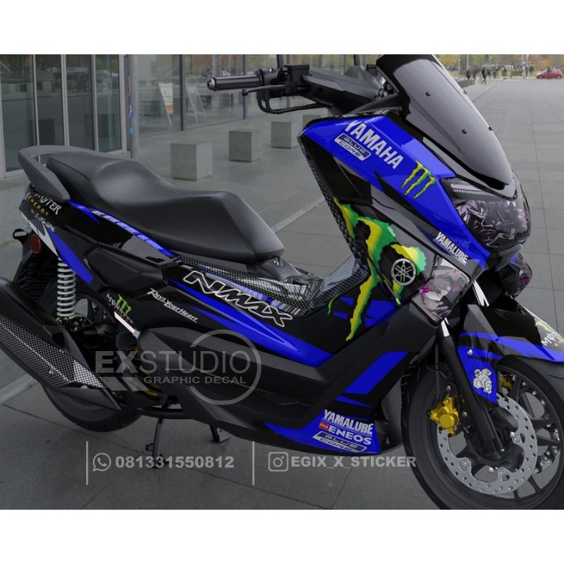 Jual decal nmax monster | Shopee Indonesia