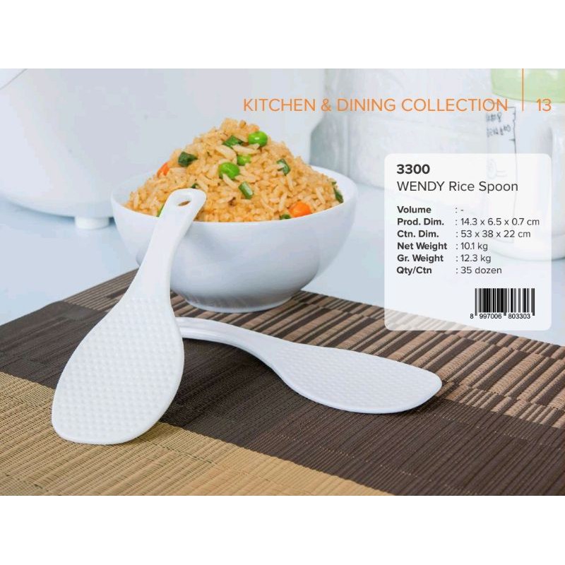 Jual centong nasi sendok nasi plastik hommy | Shopee Indonesia