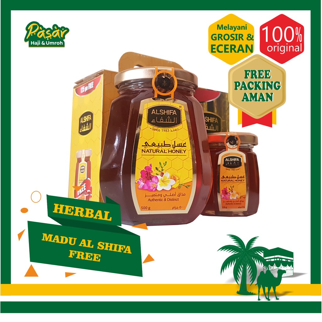 Jual Madu Al Shifa Alshifa Al Syifa Alsyifa As Syifa Assyifa As Shifa As Sifa 500gr Bonus 125gr ...
