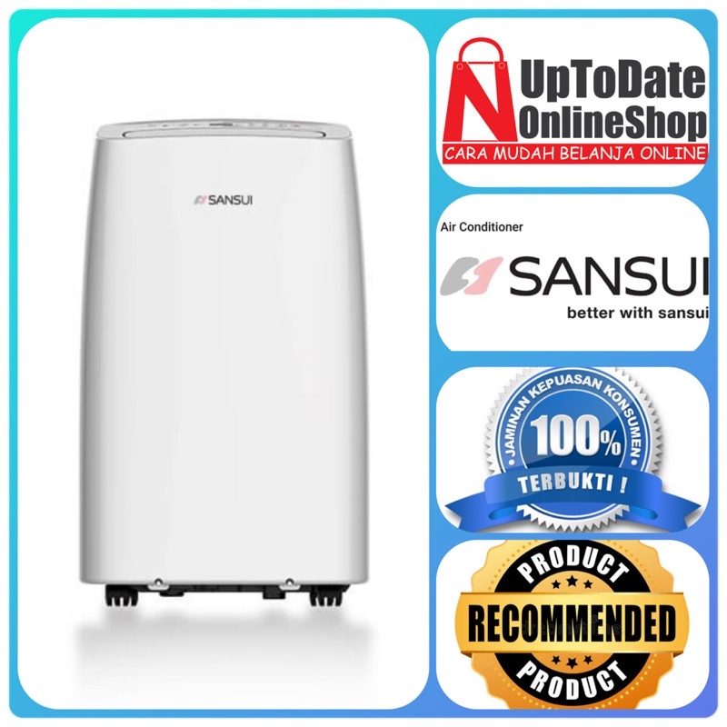 Jual AC PORTABLE SANSUI 1 PK X09P1 JAPAN TECHNOLOGY SUPER COOLING WIFI ...