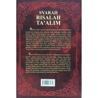Jual Buku Syarah Risalah Taalim. Al-Itishom. | Shopee Indonesia