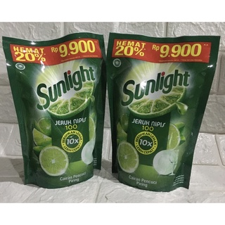 Jual Sunlight Jeruk Nipis 100 Murah 510ml (Kemasan Baru 460ml)/Cairan ...