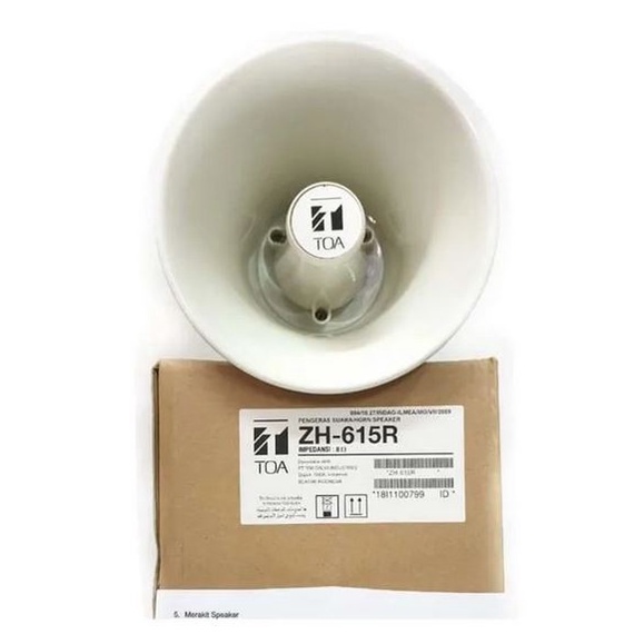 Jual TOA Horn Speaker ZH-615R ZH615R ZH 615 R ZH615 R Corong 15W Horn ... Jual TOA Horn Speaker ZH-615R ZH615R ZH 615 R ZH615 R Corong 15W Horn ...