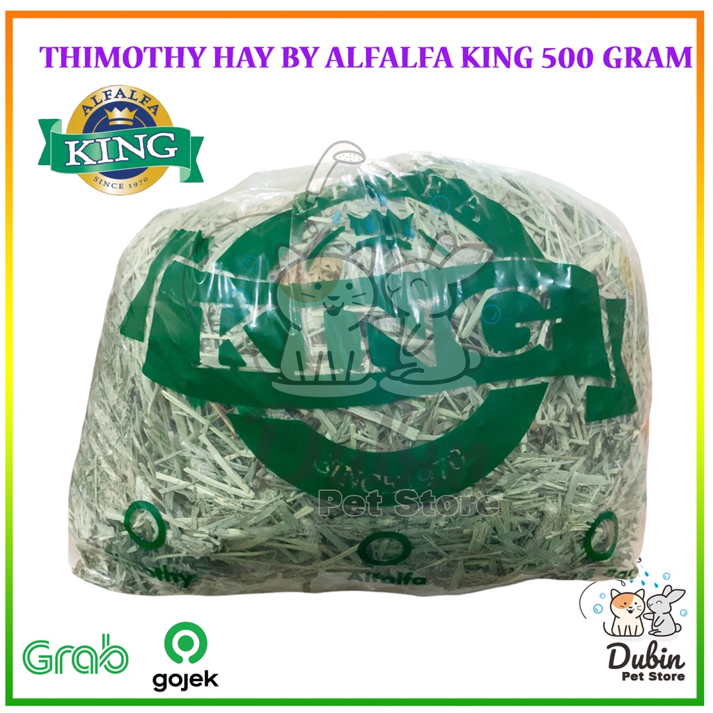 Jual TIMOTHY HAY 500gram by ALFALFA KING - Rumput Hay Timothy AFK KING ...