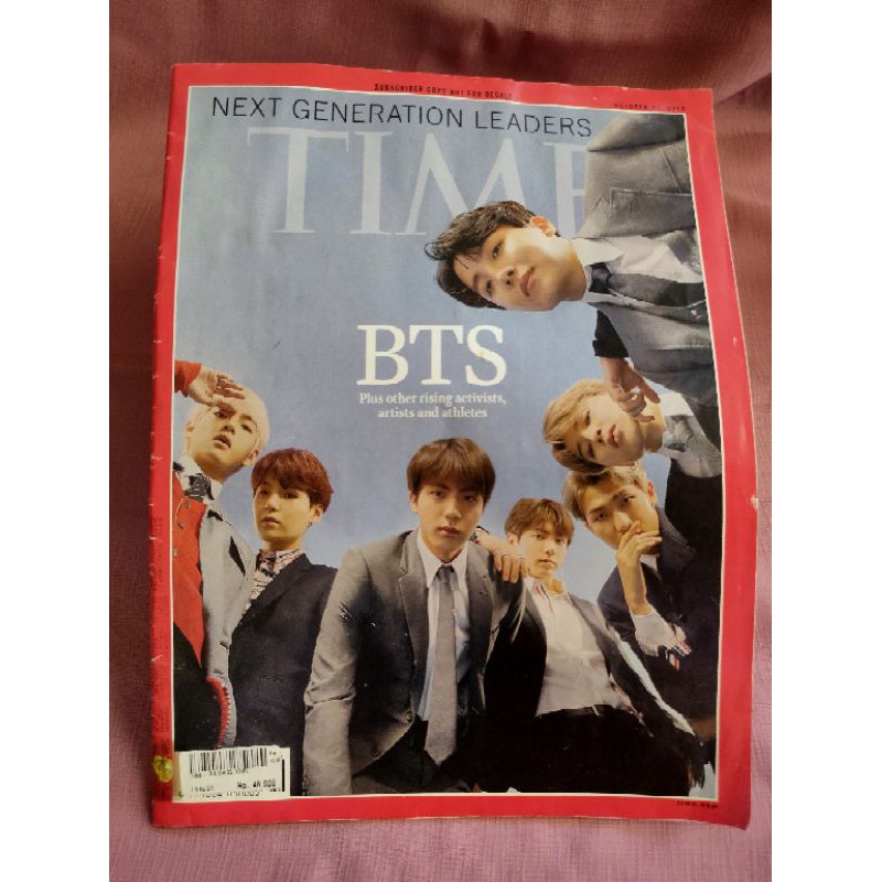 Jual BTS TIME MAGAZINE COVER | Shopee Indonesia