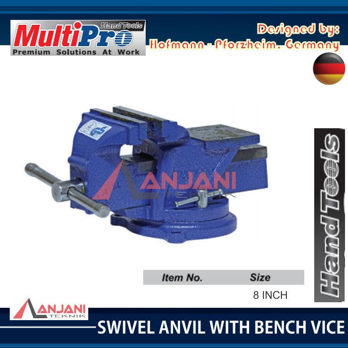 Jual RAGUM PUTAR MEJA 8 INCH MULTIPRO CATOK PARON SWIVEL ANVIL BENCH ...