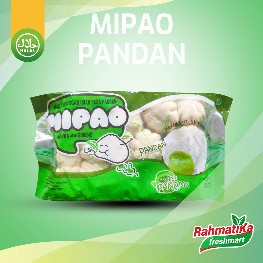 Jual Mipao Pandan / Minipao Rasa Pandan Isi 30 Pcs 510 gram Indonesia ...