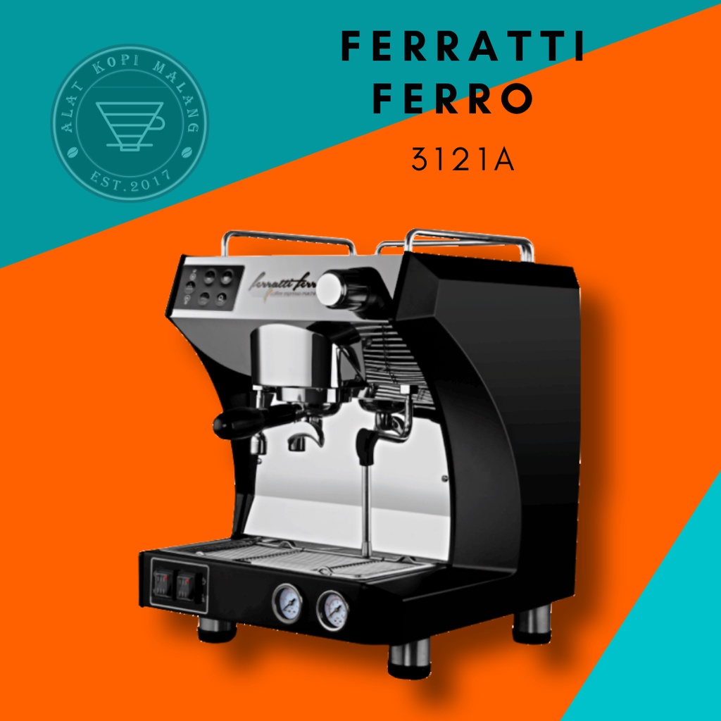 Jual Mesin Kopi Espresso / Espresso Machine Ferratti Ferro FCM-3121A ...
