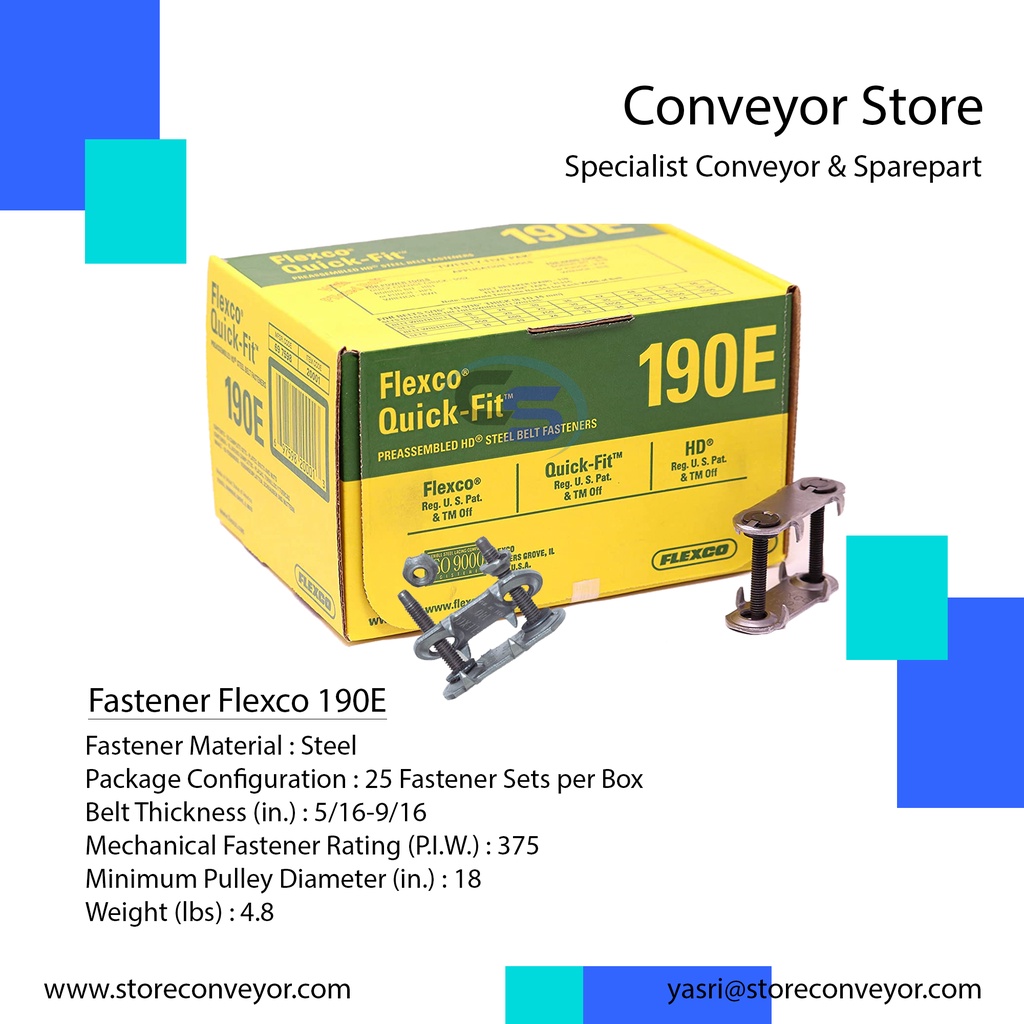 Jual Fastener Flexco 190E | Shopee Indonesia