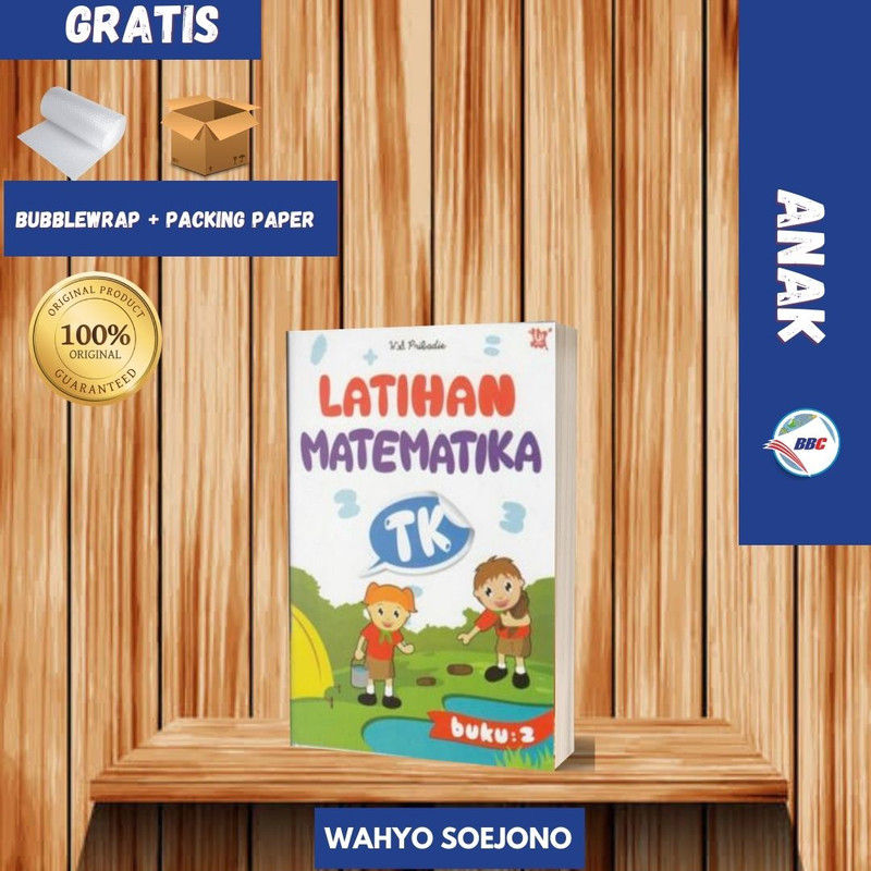 Jual BUKU ANAK LATIHAN MATEMATIKA TK 2 | Shopee Indonesia