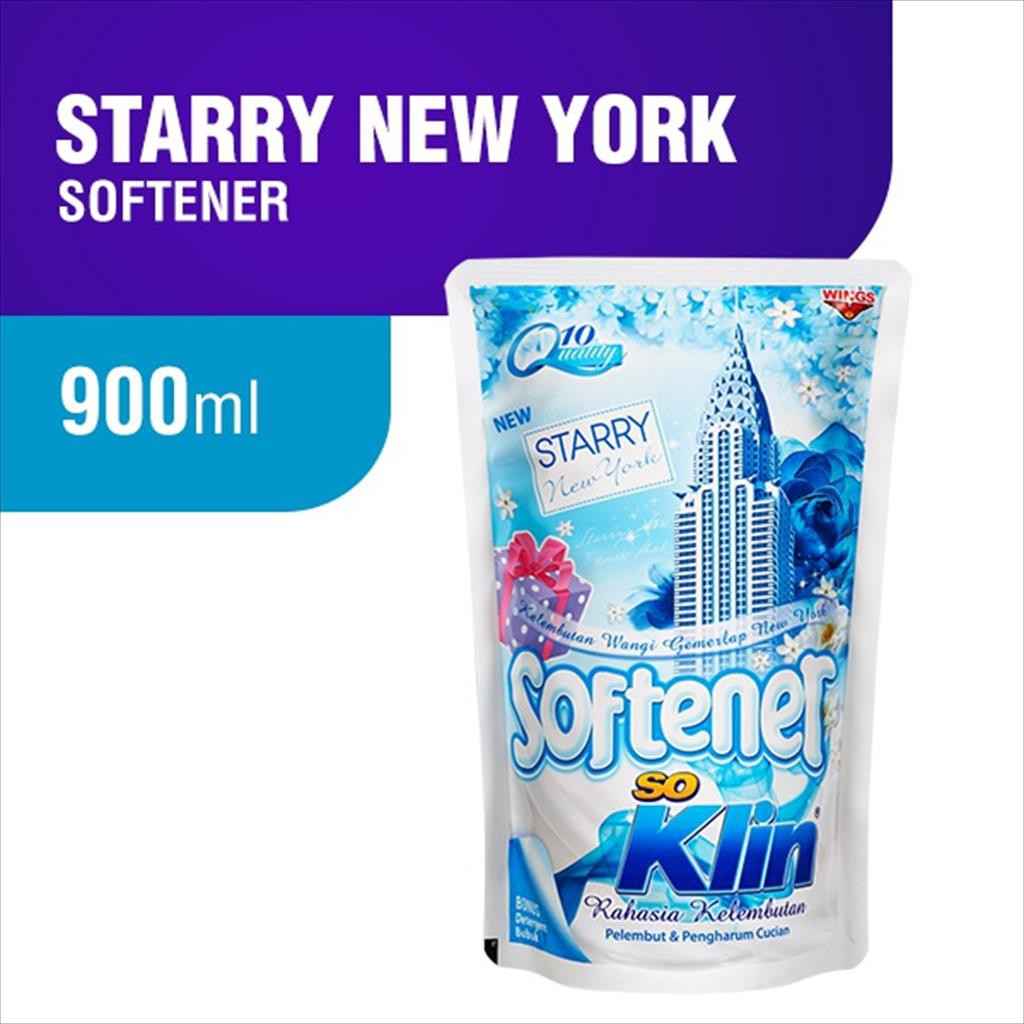 Jual So Klin Softener Biru 900 ml | Shopee Indonesia