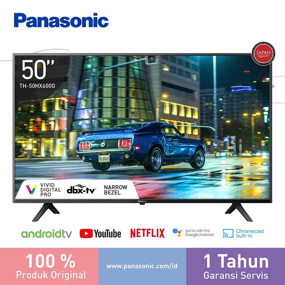 Jual Panasonic TH-50HX600G Smart Android LED TV 4K HDR [50 Inch] | Shopee Indonesia