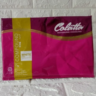 Jual Colatta White Chocolate Compound 1kg Collata Cokelat Batang ...