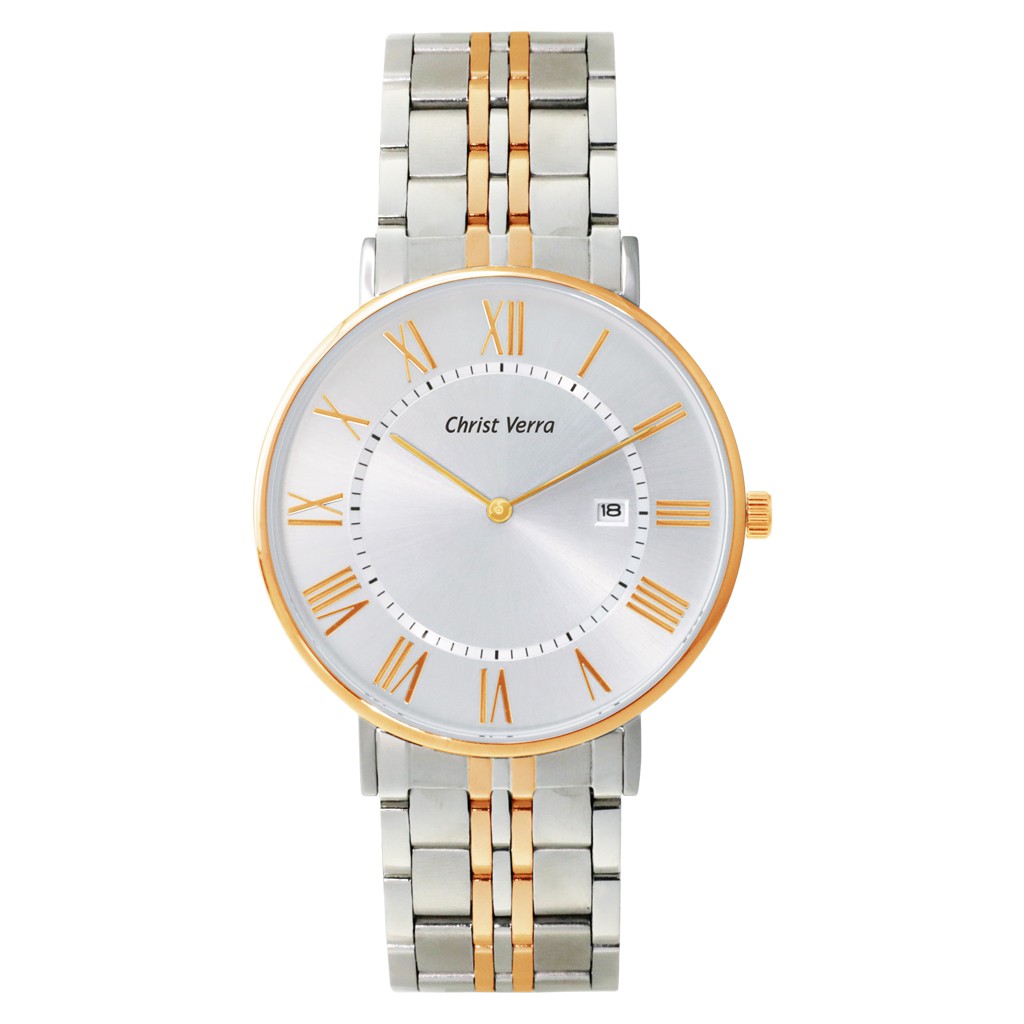 Jual Christ Verra Men's Watch Series CV 63923G-14 SLV | Shopee Indonesia