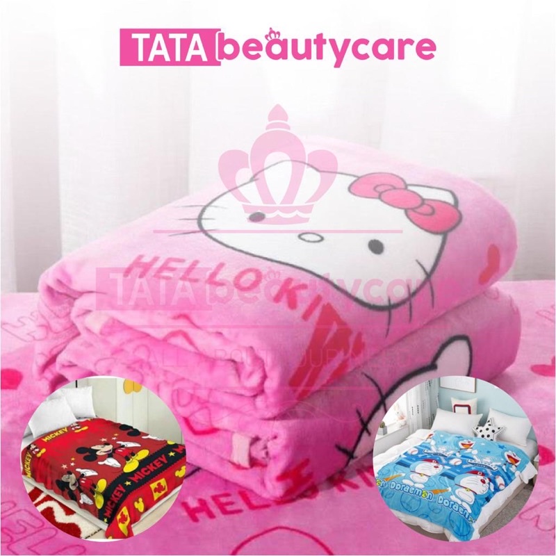 Jual [500gr] H005 | Selimut Karakter Bulu Halus 400gr / Panel Bulu ...