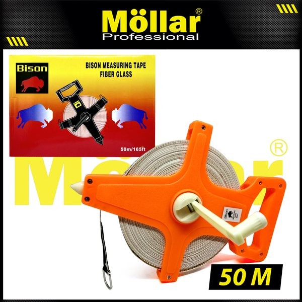 Jual Meteran Roll Fiber/Rolmeter/Roll Meter/Meteran Tanah Tancap ...