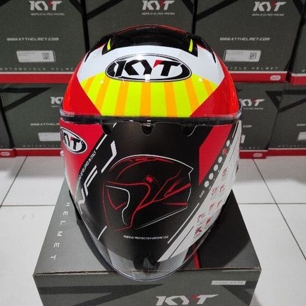 Jual KYT NFJ FLUX JAUME MASIA REP 2019 | Shopee Indonesia