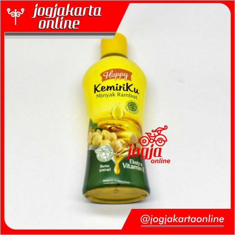 Jual Happy Kemiriku Minyak Kemiri Hair Oil Minyak Rambut | Shopee Indonesia