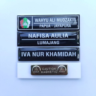 Jual NAME TAG PRAMUKA NAME TA PASKIBRAKA NAME TAG MAHASIWA AKRILIK Name ...