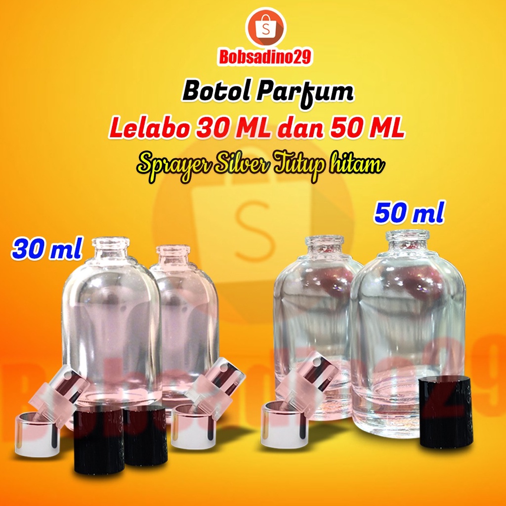 Jual Botol Parfum Kosong 30ml/Botol lelabo/Semi Pres/Kaca/Terbaru ...