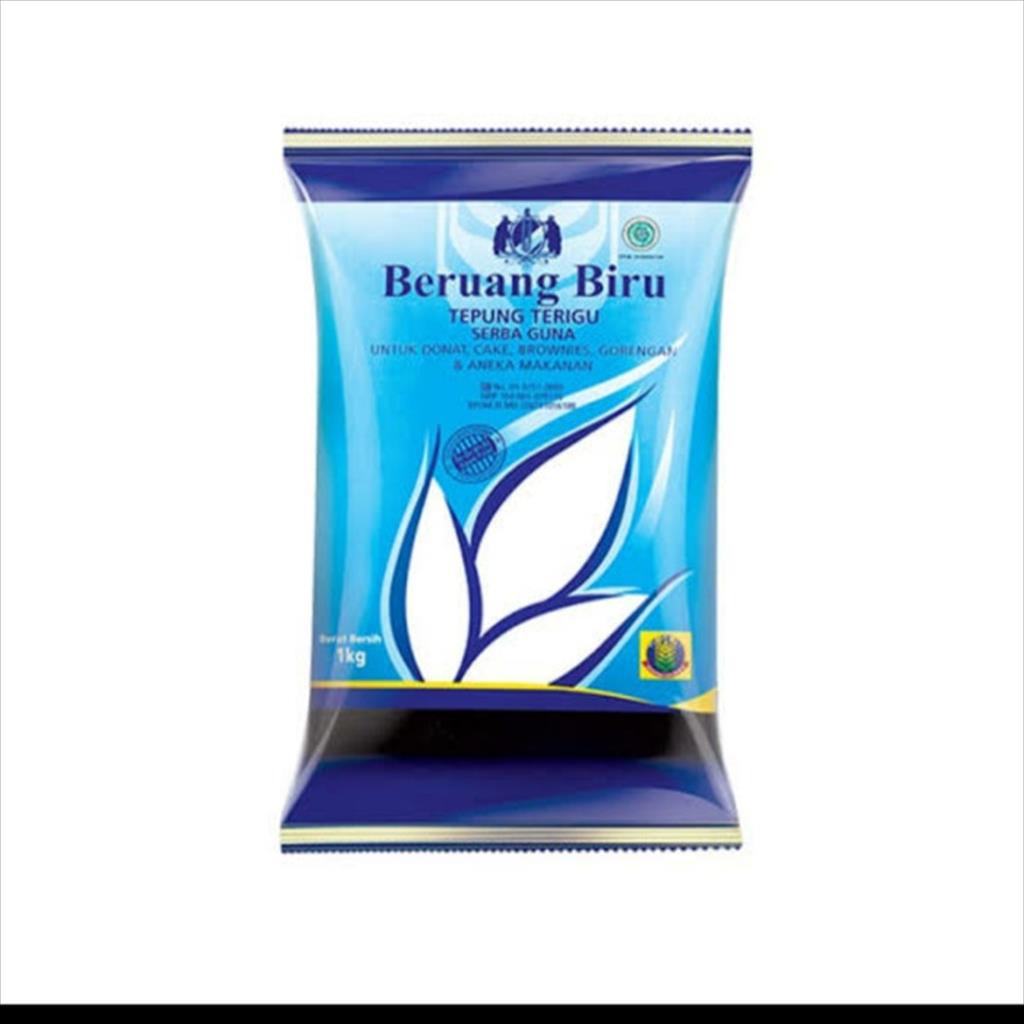 Jual Tepung Terigu Sriboga Beruang Biru 1 Kg | Shopee Indonesia