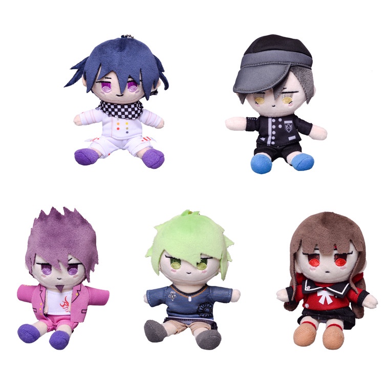 Jual 5styles New Danganronpa V3 Plush Toys Doll Kokichi Oma Kaito Momota Harukawa Maki Keychain ...